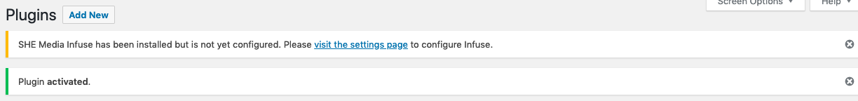 Installing and Configuring SHE Media Infuse – SHE Media